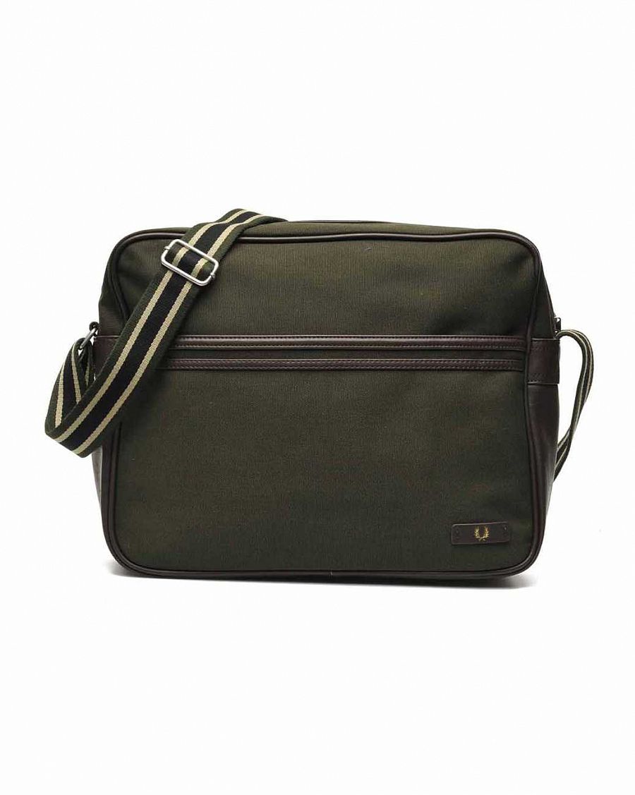 Сумка Fred Perry L5209 Classic Canvas Shoulder Bag Hunting Green купить ...